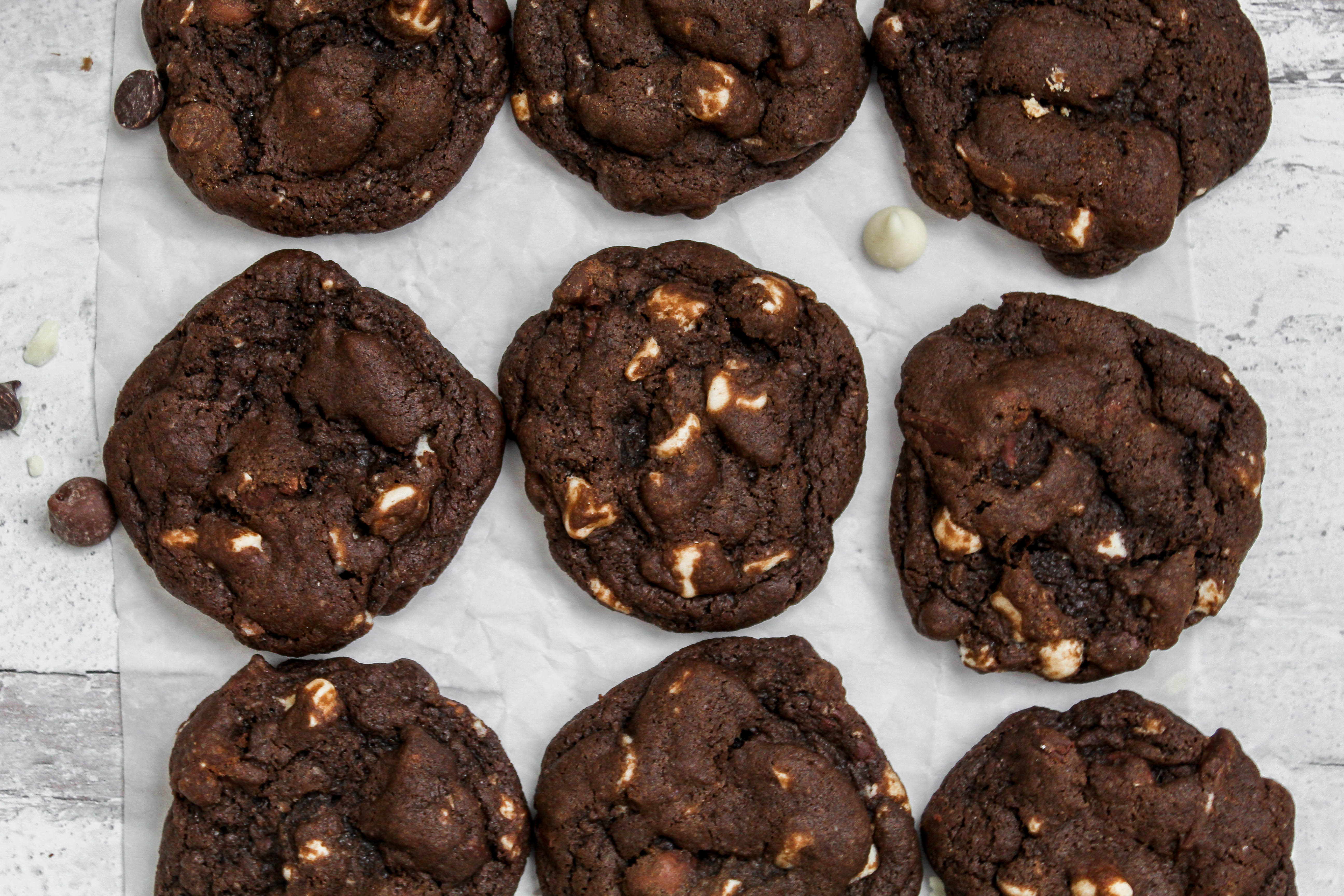 Triple Chocolate Chip Cookies - Tasty Treat Pantry